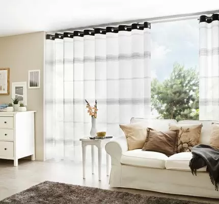 Gardinen Ideen Fur Grosse Fenster